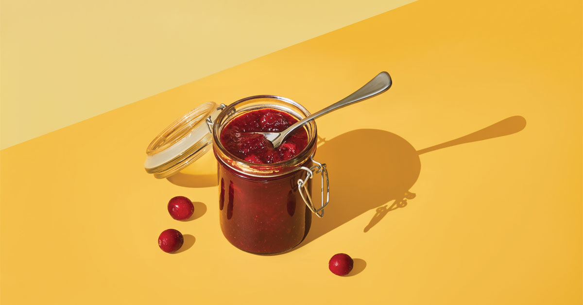 Maple-Ginger Cranberry Jam | Maple from Canada